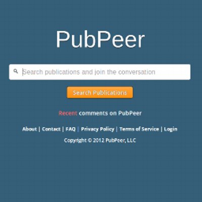PubPeer - PanSci 泛科學