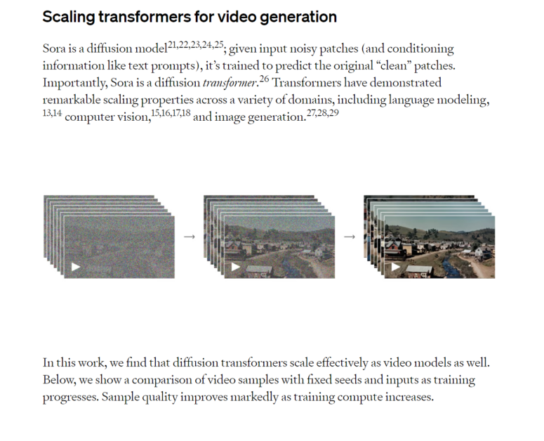 OpenAI 新突破！為什麼 Sora 可以產出這麼流暢的動畫？你不可錯過的技術文件大解密！ - PanSci 泛科學